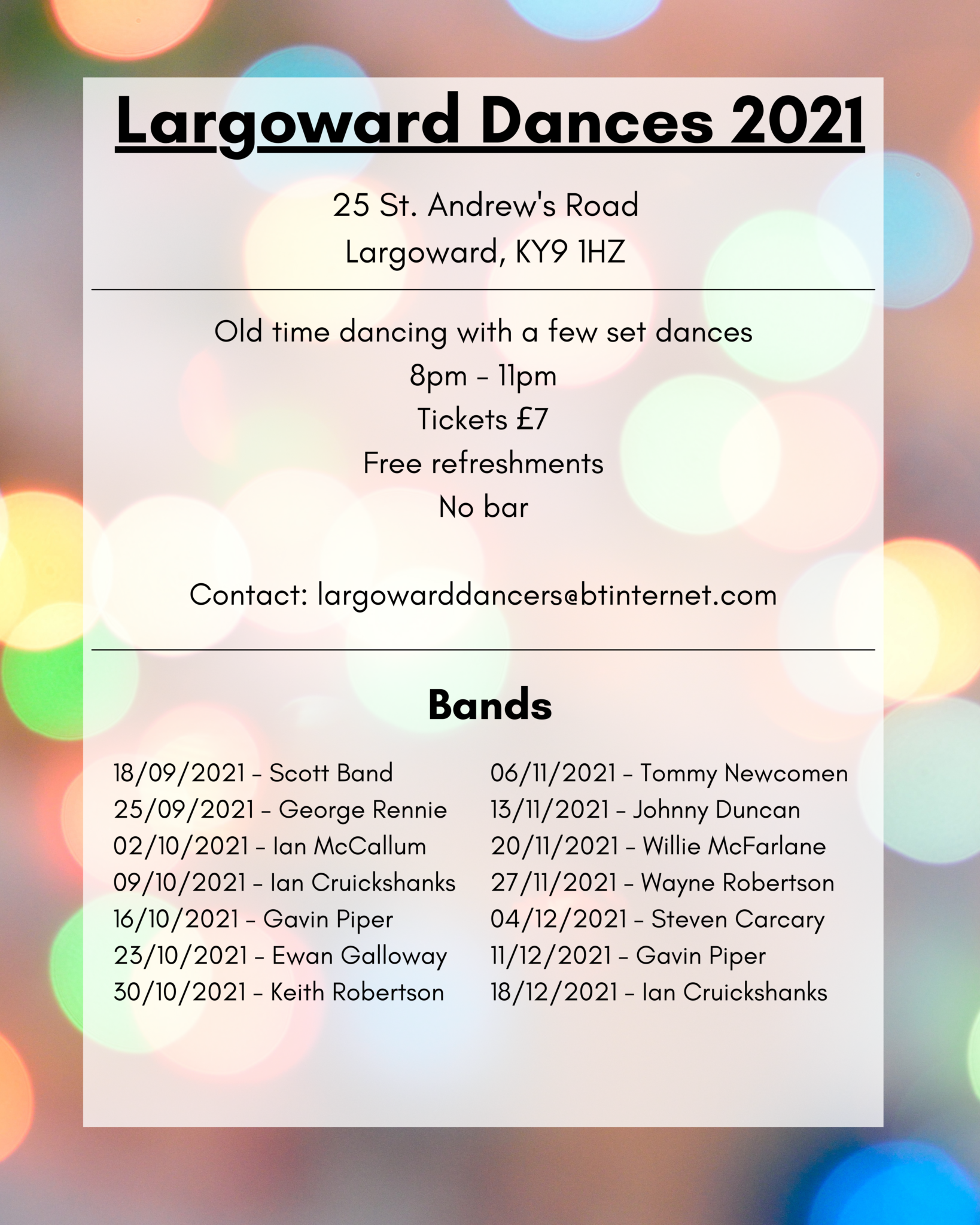 Largoward Dances 2021 | TRACS & The Scottish Storytelling Centre